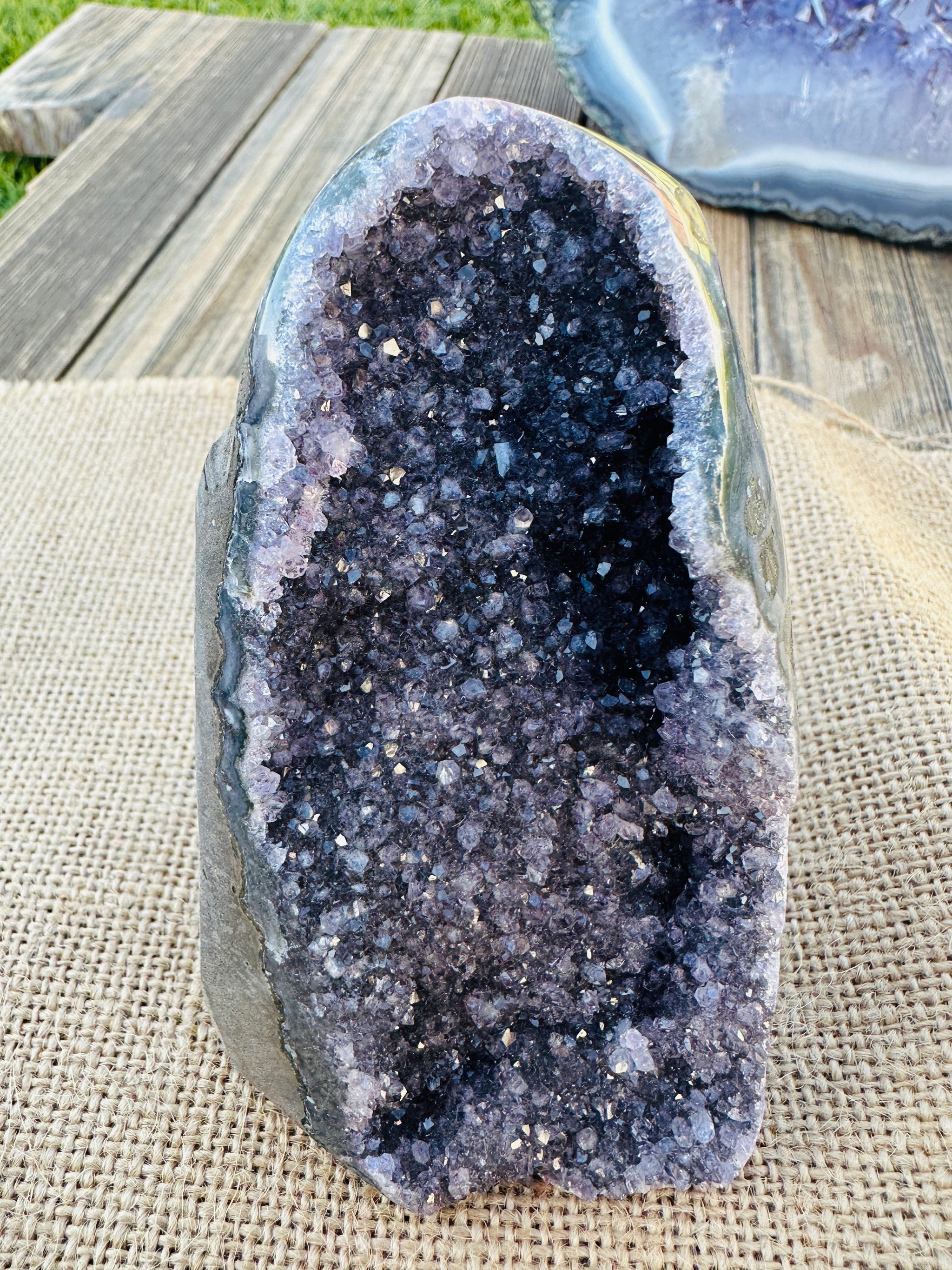 Nizhoni Crystals Amethyst Cathedral Geode