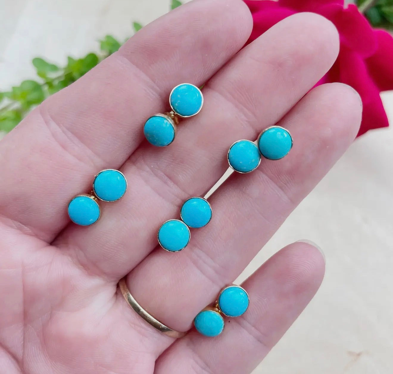 “The Golden Collection” Handmade Gold Plated Sterling Silver Natural T