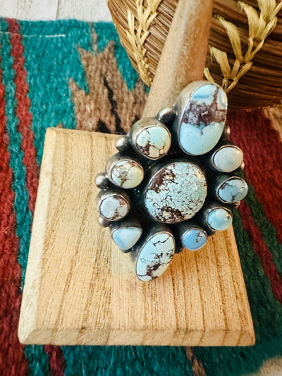 Daniel Coriz Mother Of Pearl Beaded Inlay Necklace – Nizhoni Traders LLC